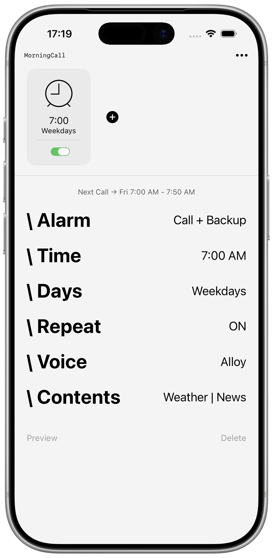 Morning Call — #1 AI Alarm App | Wake Up with Phone Calls